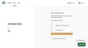 How to Add Your Partner Number to the Starbucks App